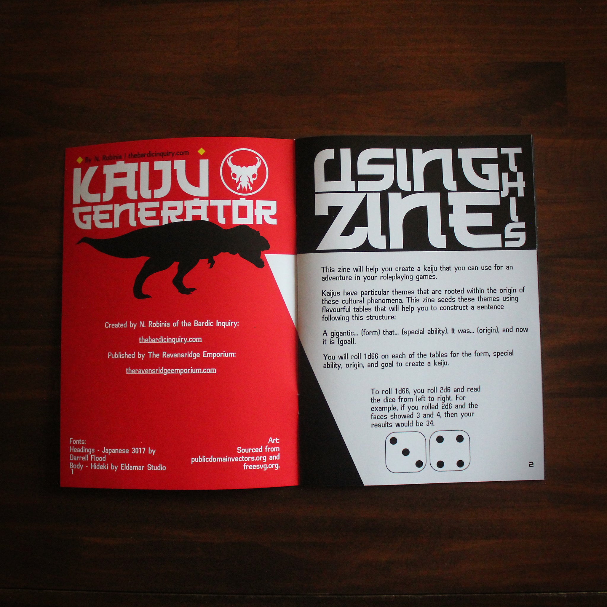 Kaiju Generator – The Ravensridge Emporium