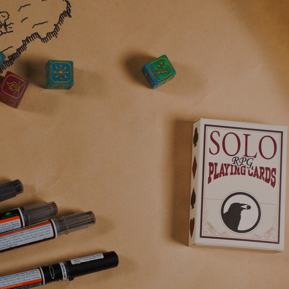 Cartograph + Solo RPG Cards Bundle – The Ravensridge Emporium